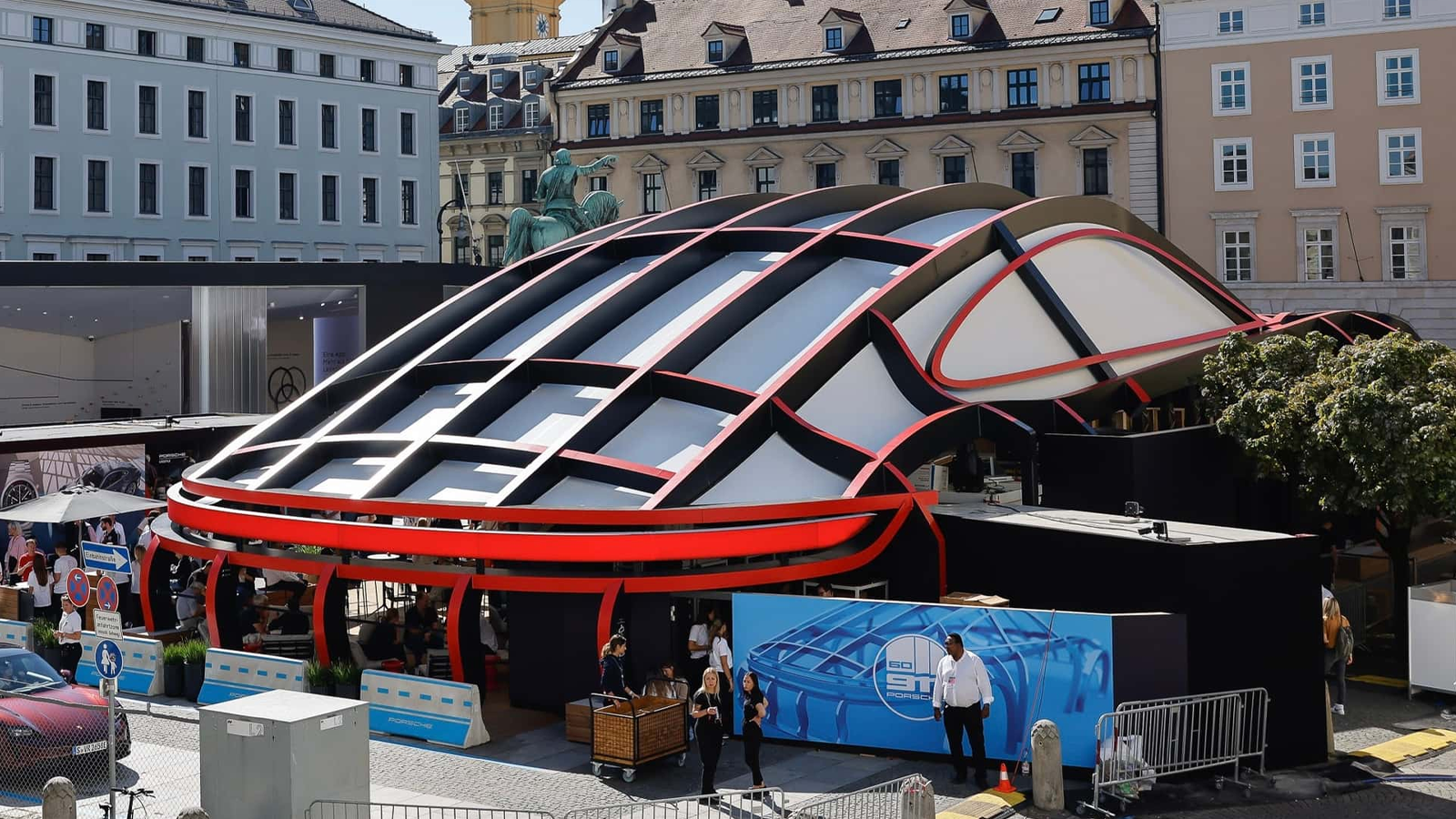 Porsche's Huge 911 Structure Is The Coolest Thing At Munich Auto Show ...