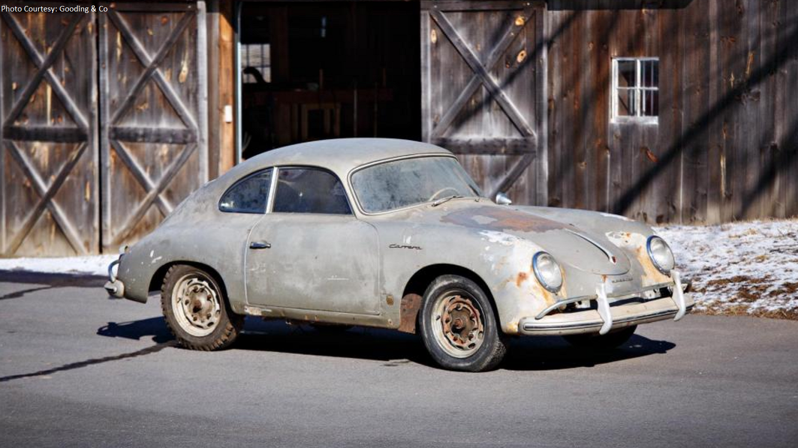 Daily Slideshow: This Rusty 1957 Porsche 356 Sold for over $500,000 ...