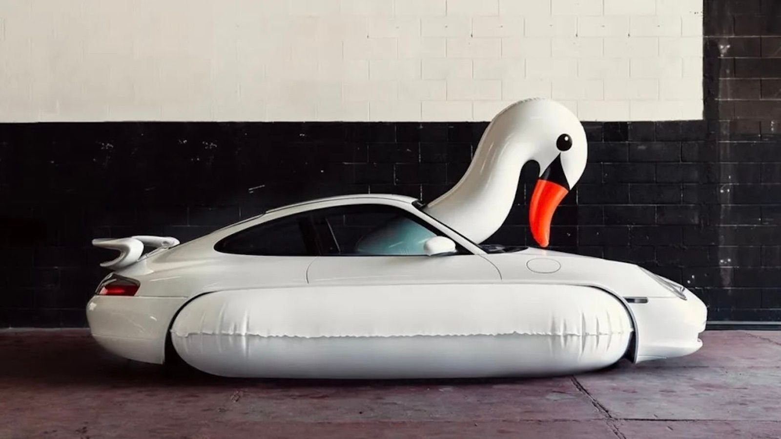 Porsche 996 911 Transformed Into Giant Swan on Wheels | Rennlist