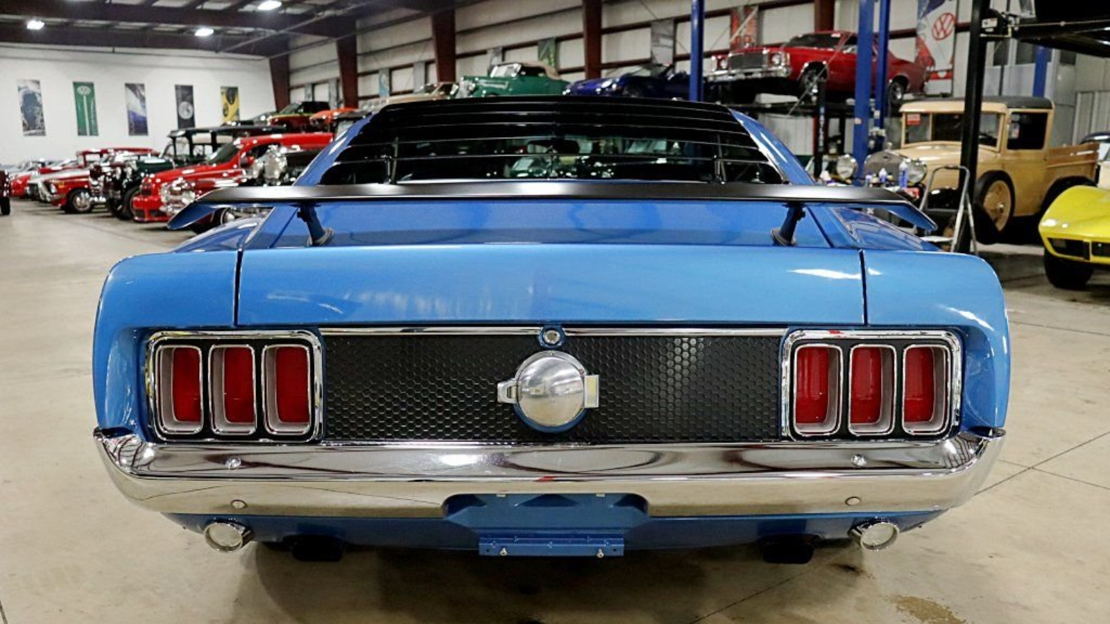 1970 Mustang Blue