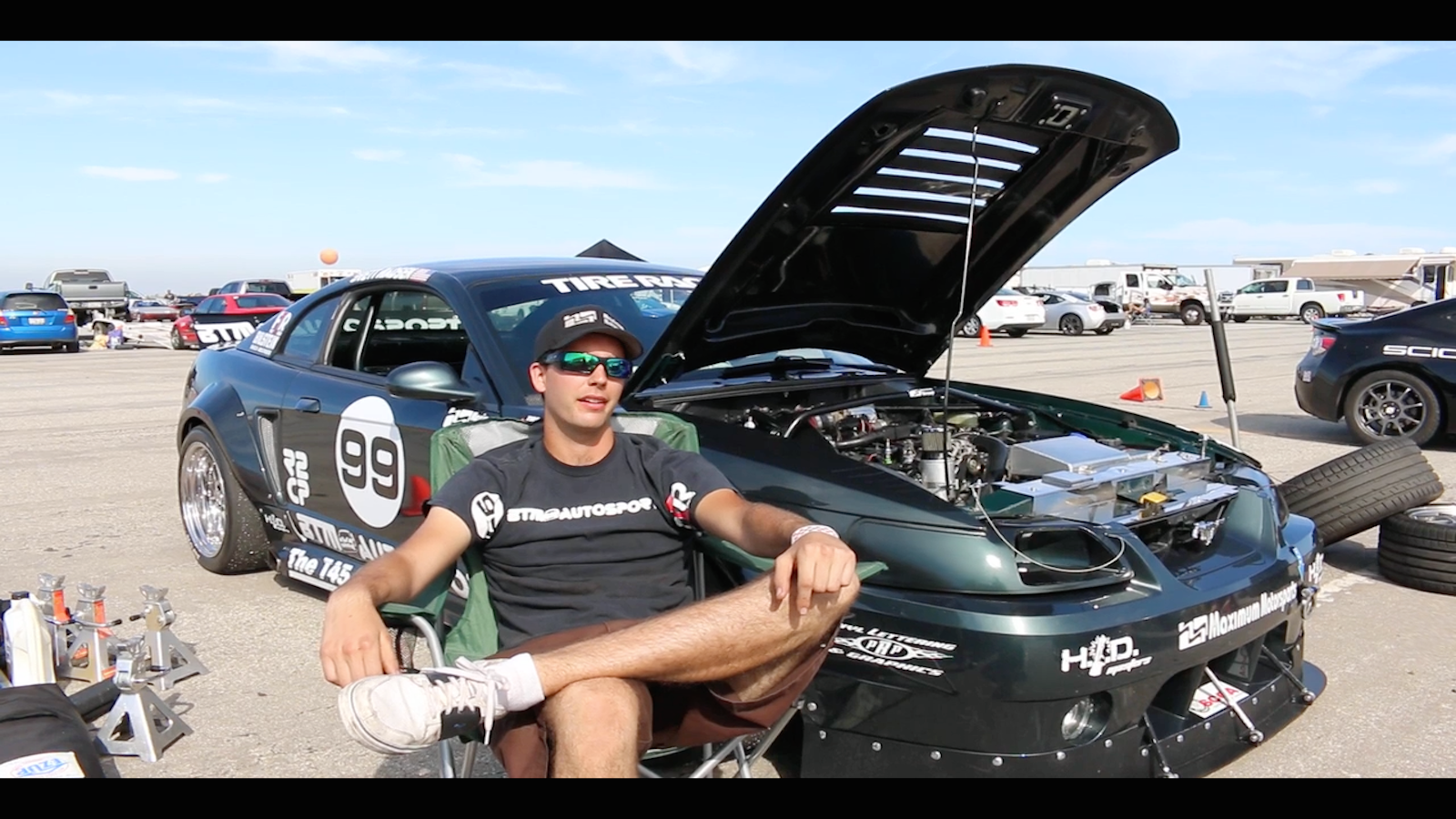 Brett Madsen's Incredible Raced Out Stang | Themustangsource