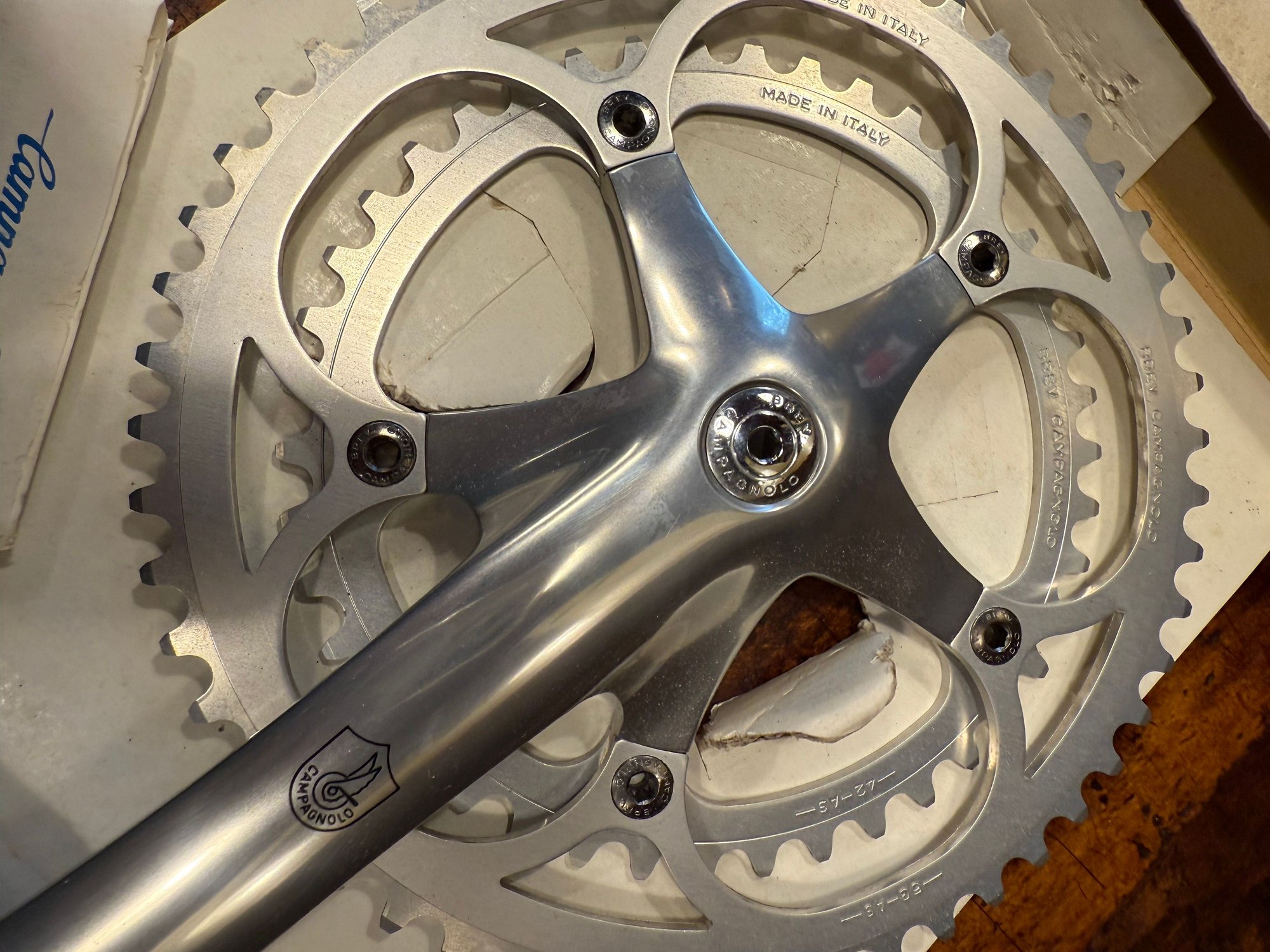 FS: Athena Crankset NOS 172.5 42/53 - Bike Forums