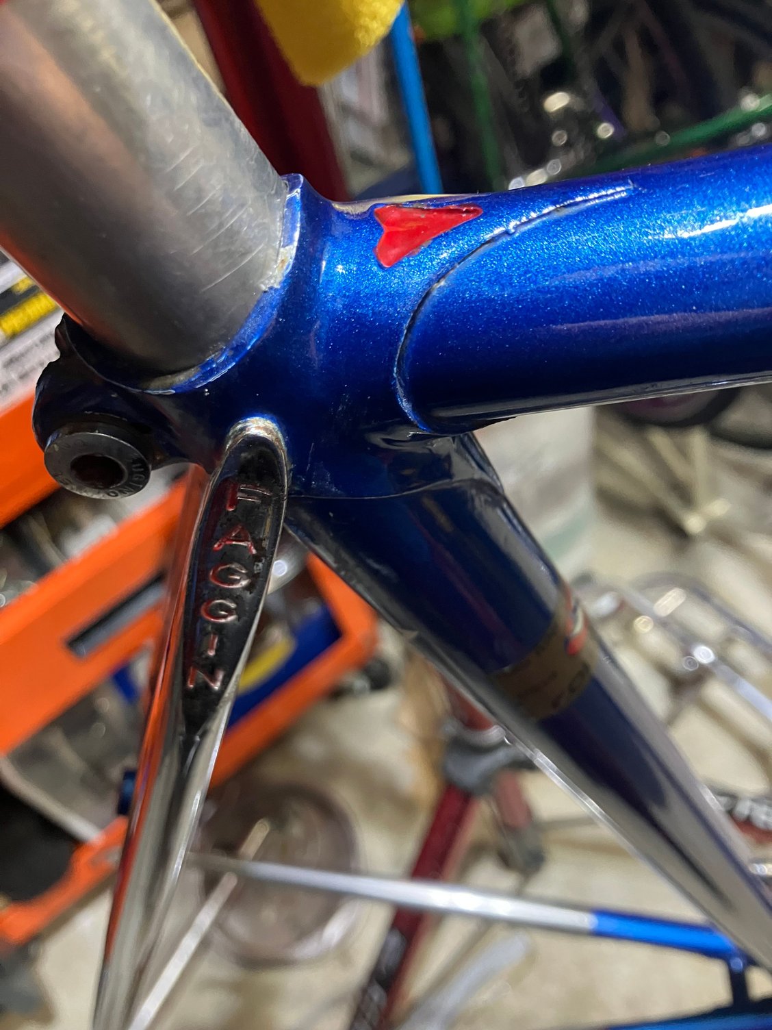 Quirky Faggin: Anyone else have a pantographed headtube? - Bike Forums