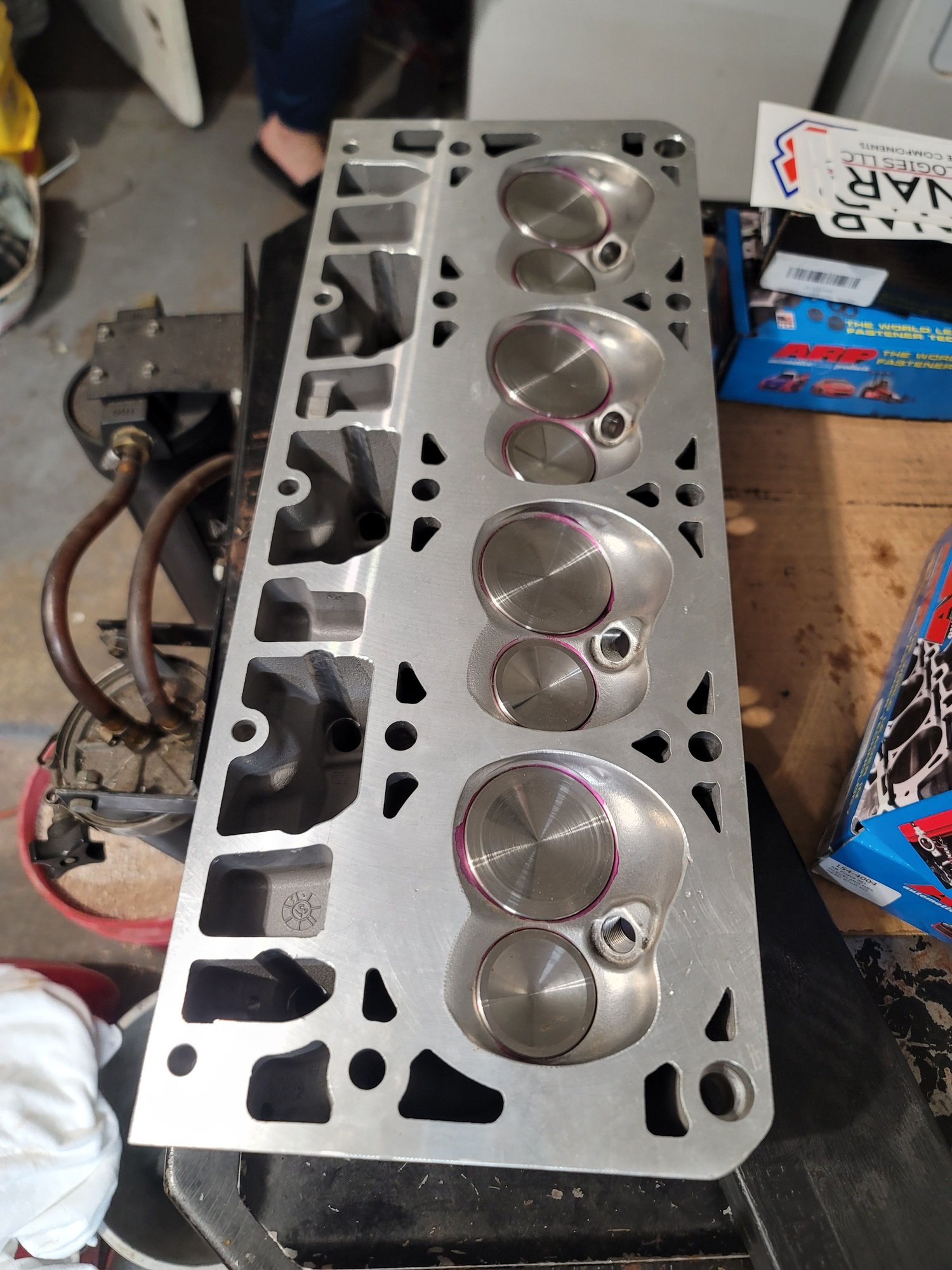 Ported LSA heads Ported Vic Jr w elbow - LS1TECH - Camaro and Firebird ...