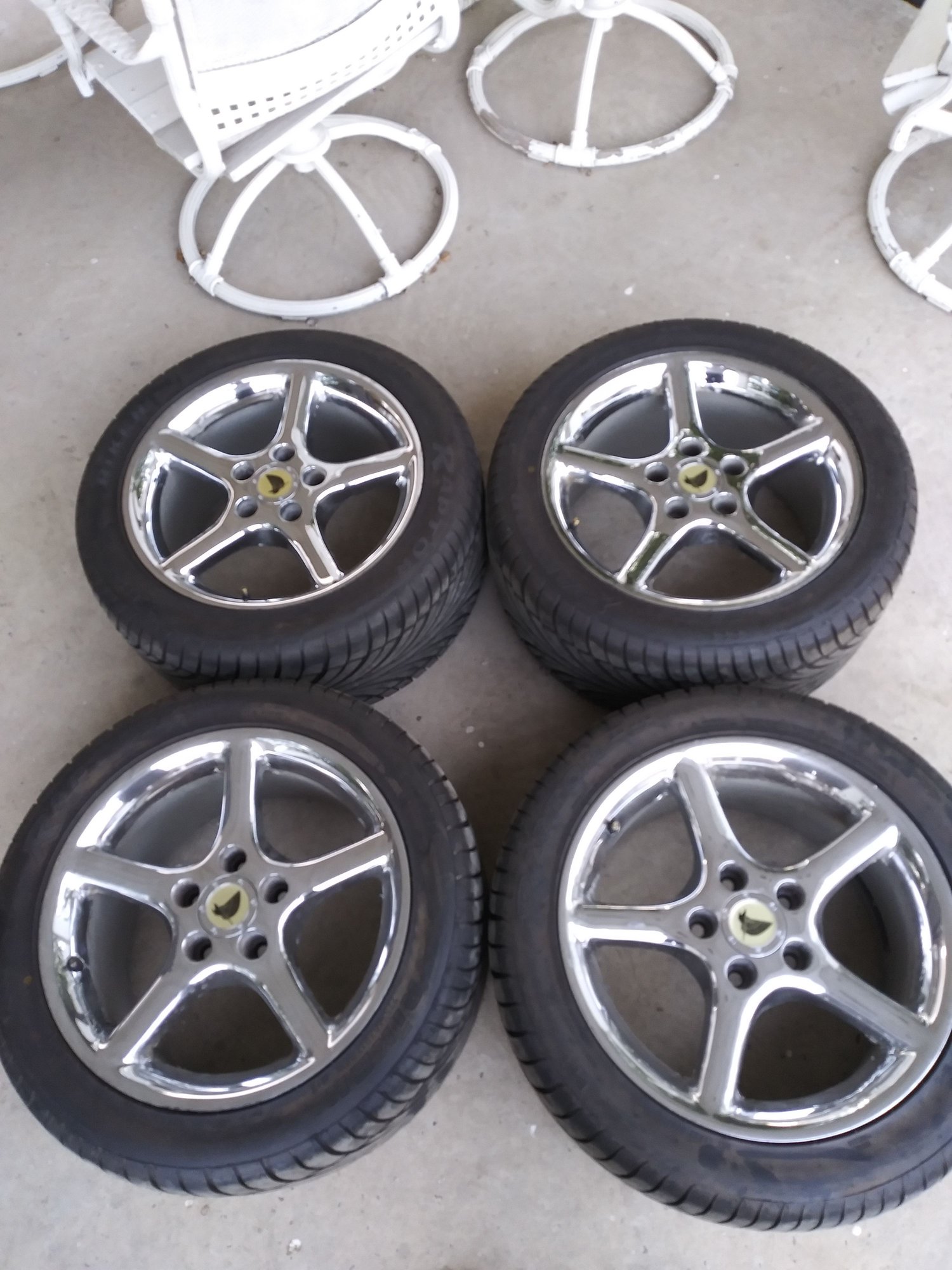 SLP Firehawk Chrome 5 Spoke Wheels - LS1TECH - Camaro and Firebird ...