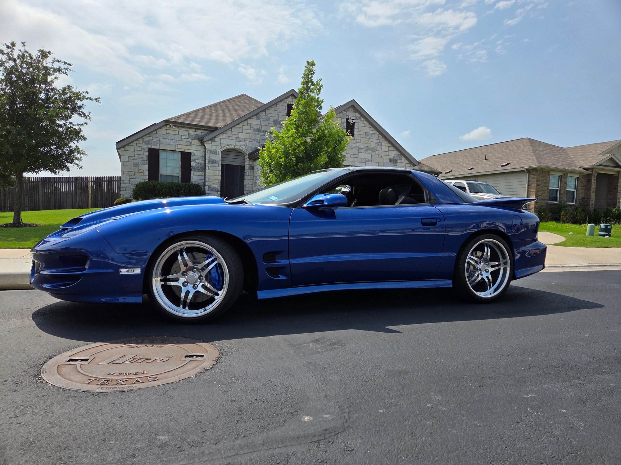 Pontiac Trans Am WS6, 402ci, T56, Viper blue paint, CCW wheels ...