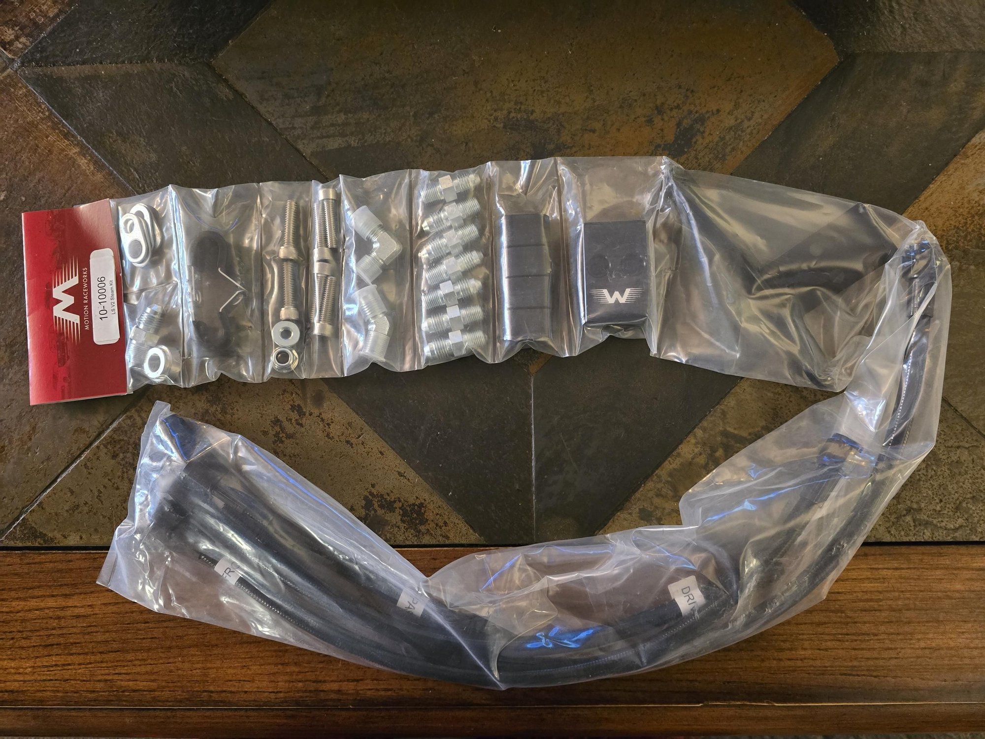 FS: *NEW* Motion Raceworks V2 LS Flex Line Coolant Crossover Steam Vent ...