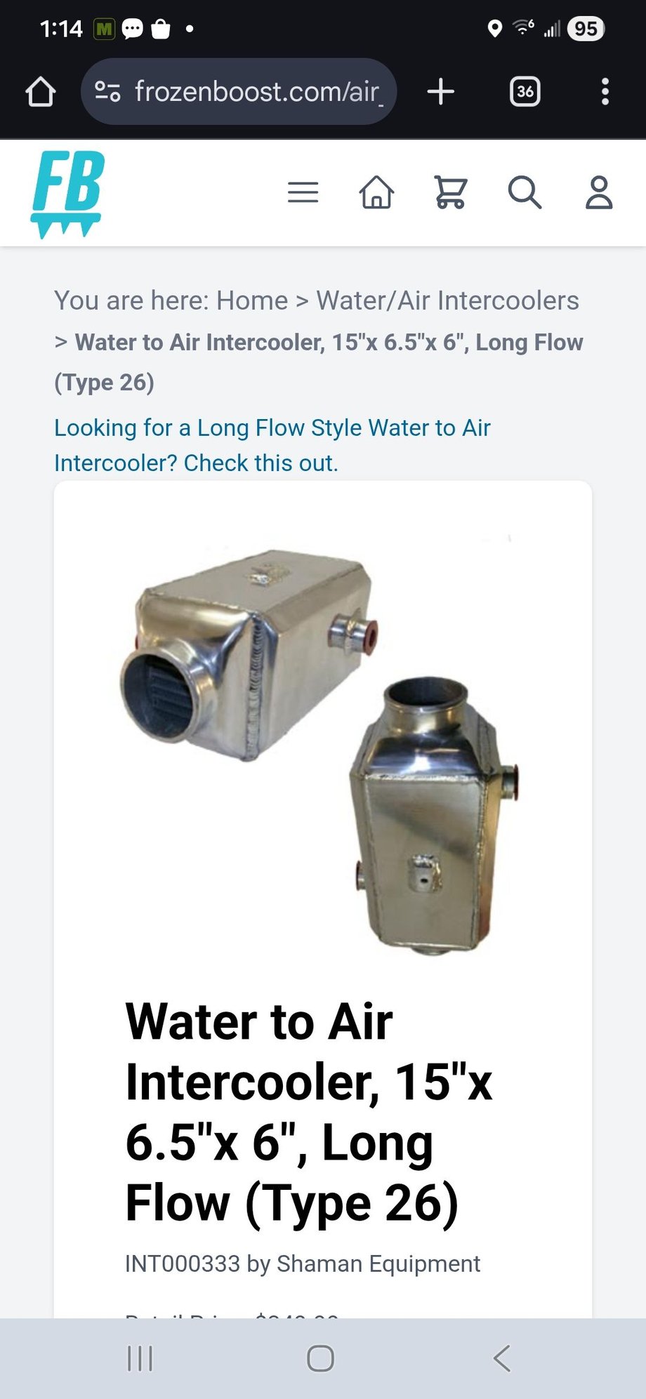 Air to water intercooler - LS1TECH - Camaro and Firebird Forum Discussion