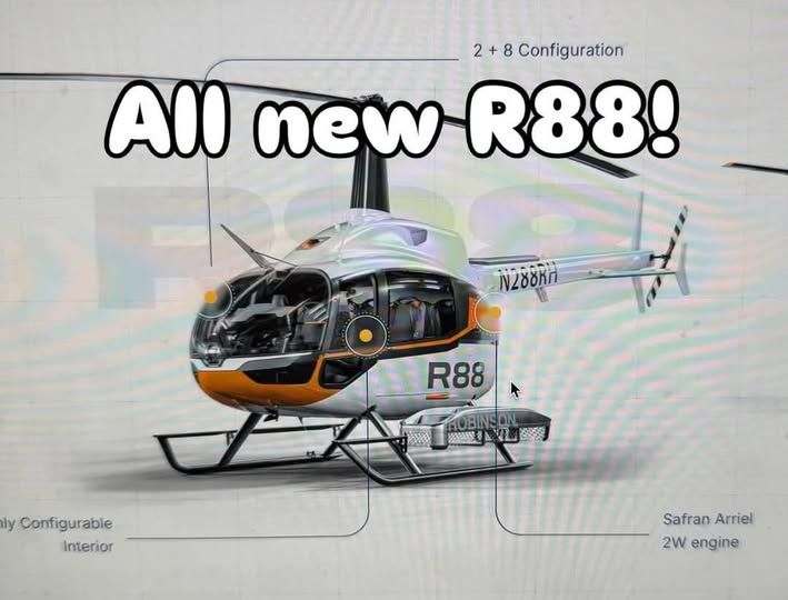 PPRuNe Forums - The new Robinson R88!