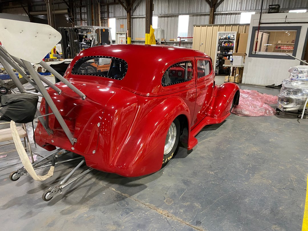 Full chrome-moly, tube chassis, 1937 Chevy, Drag car Chassis for Sale ...