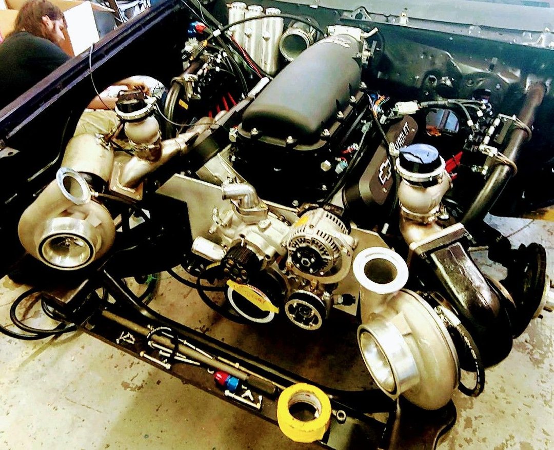 Chevrolet LSX 427 2200 Hp with Twin 88mm Bullseye Turbo's for Sale in ...