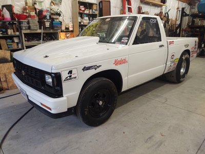 91 S15 drag truck, NEW 427, 1.80 ULTRA BELL TRANS,FTI conv. for Sale in ...