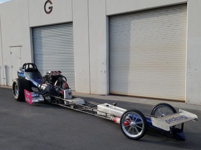 Front engine dragster rolling chassis carbon brakes and body for Sale ...