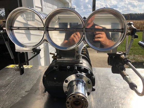 BIG AND UGLY ENDERLE FUEL INJECTION HAT POLISHED ALUMINUM for Sale in ...