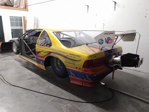 Tommy Mauney Ford t-bird, Pro-mod, No prep, Grudge Roller for Sale in ...