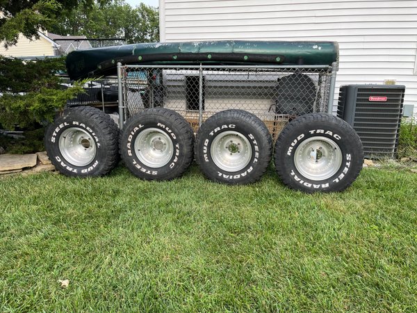 5x5.5" Aluminum American Racing Outlaw 1 Rims 15x10" w/mud for Sale in ...