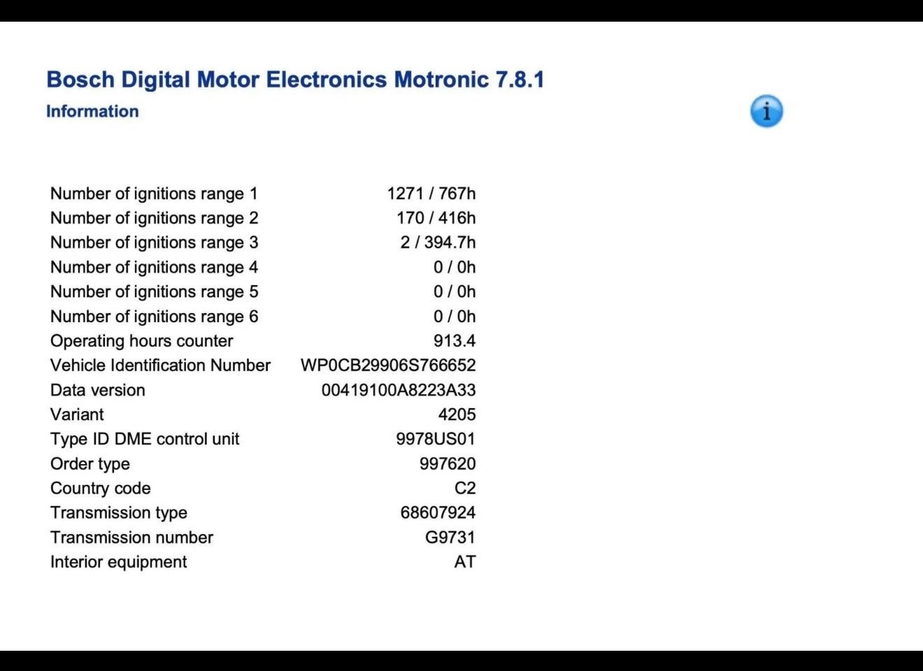 DME report - Rennlist - Porsche Discussion Forums