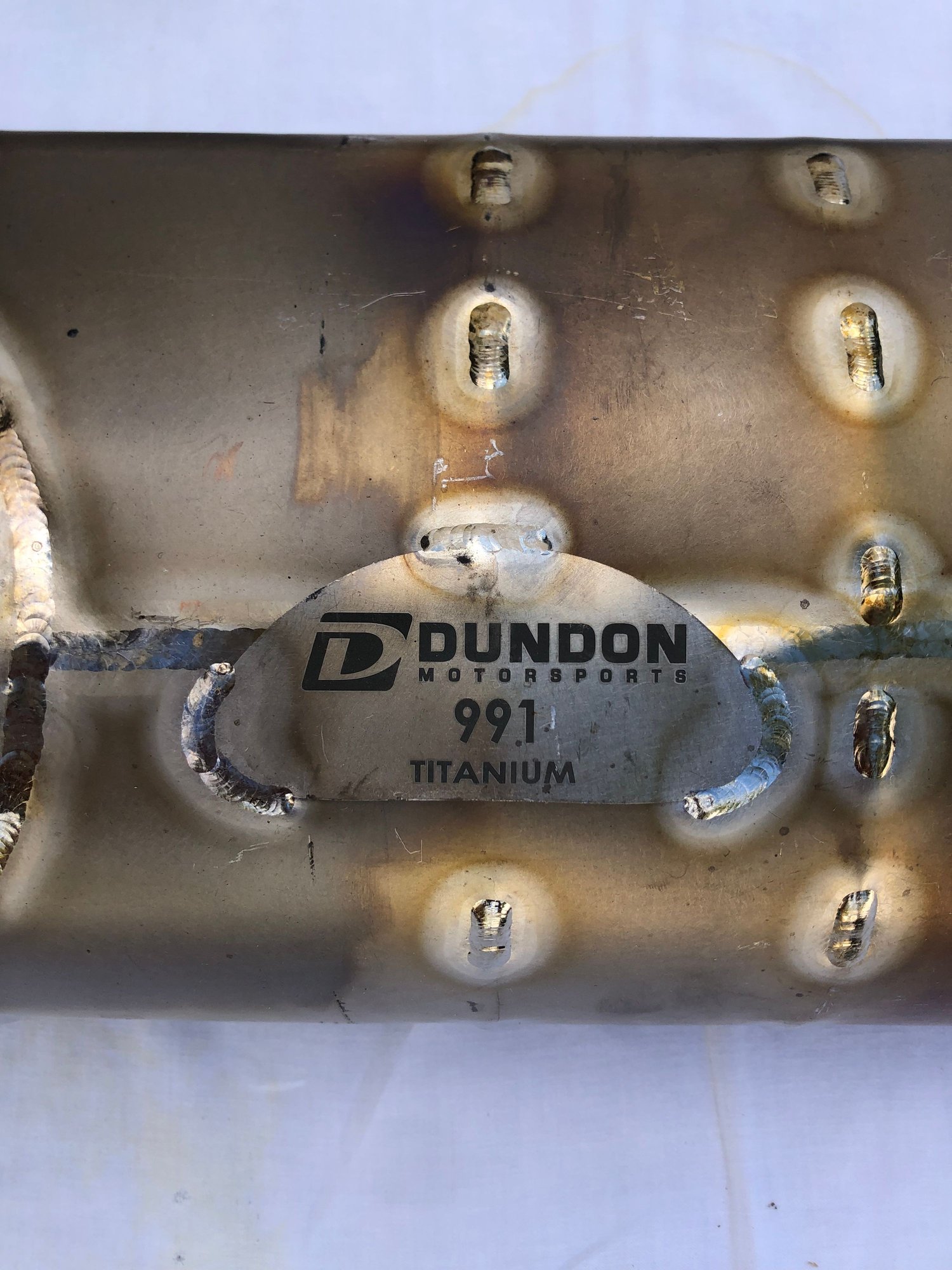 Dundon 991.2 GT3RS Titanium Exhaust System with Street Headers/Full ...