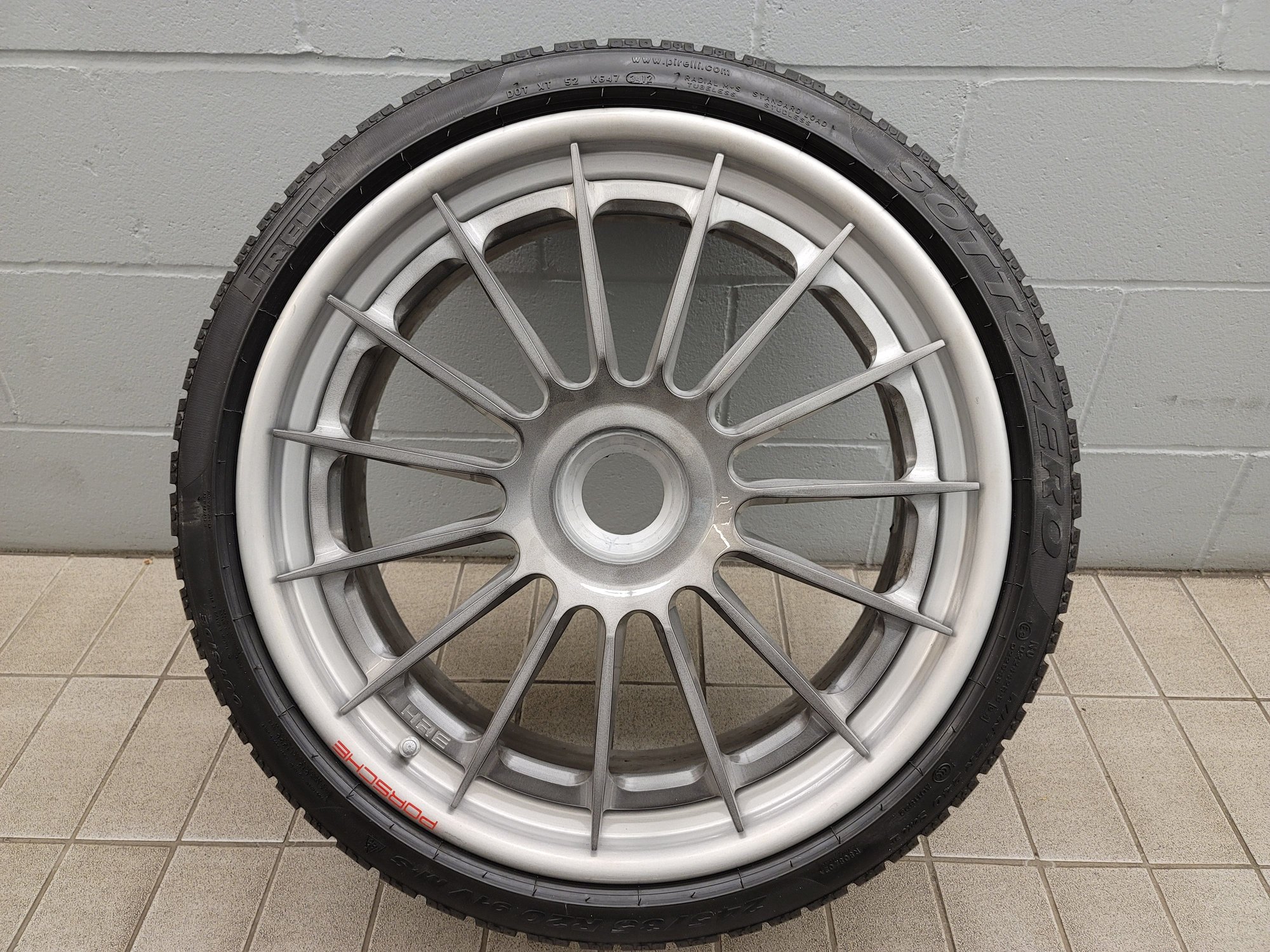 HRE RS103 Center Lock 20" Wheels and Snow Tires 991TT & 991 GT3 ...