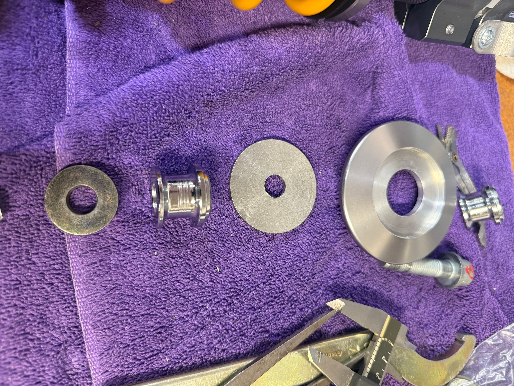 Installing Ohlins coilover kit with 993 RS strut monoball mount ...