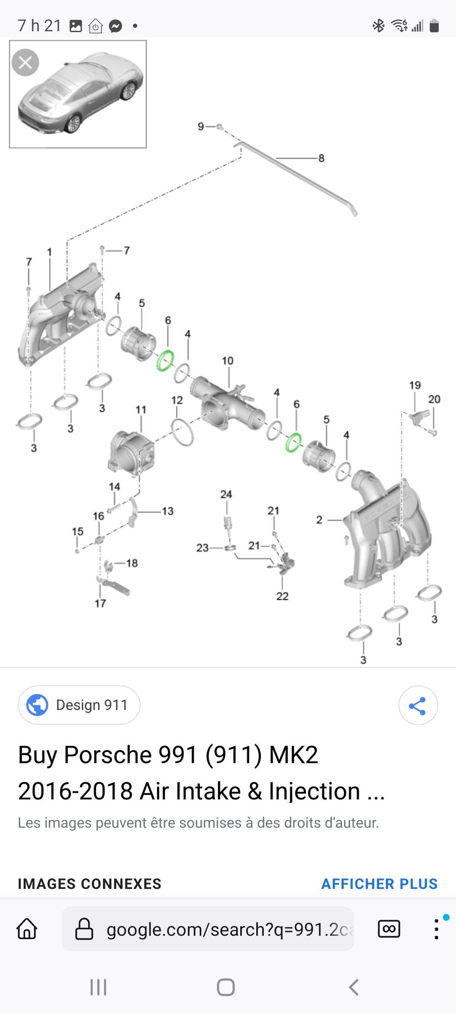 991.2carrera intake manifold left right - Rennlist - Porsche Discussion ...