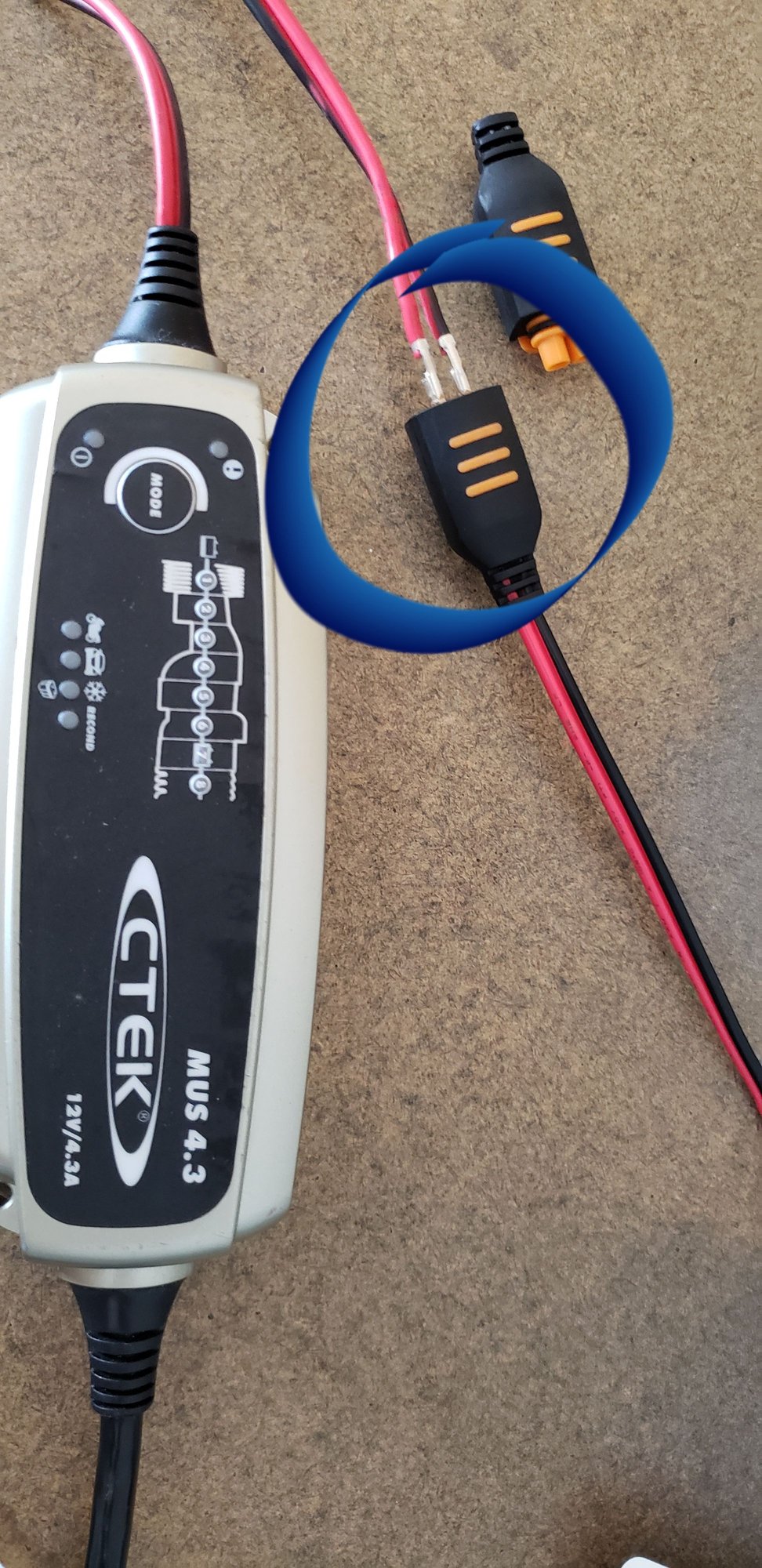CTEK Charger - Exposed Cable Connectors - Rennlist - Porsche Discussion ...