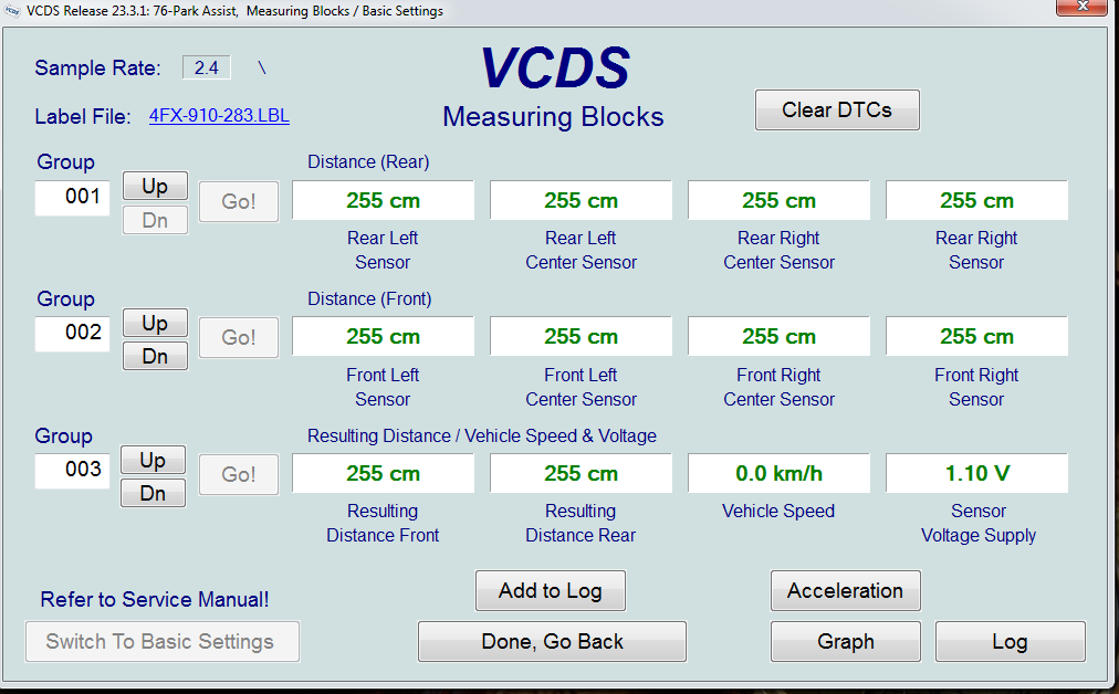 Perking sensors problem - AudiWorld Forums
