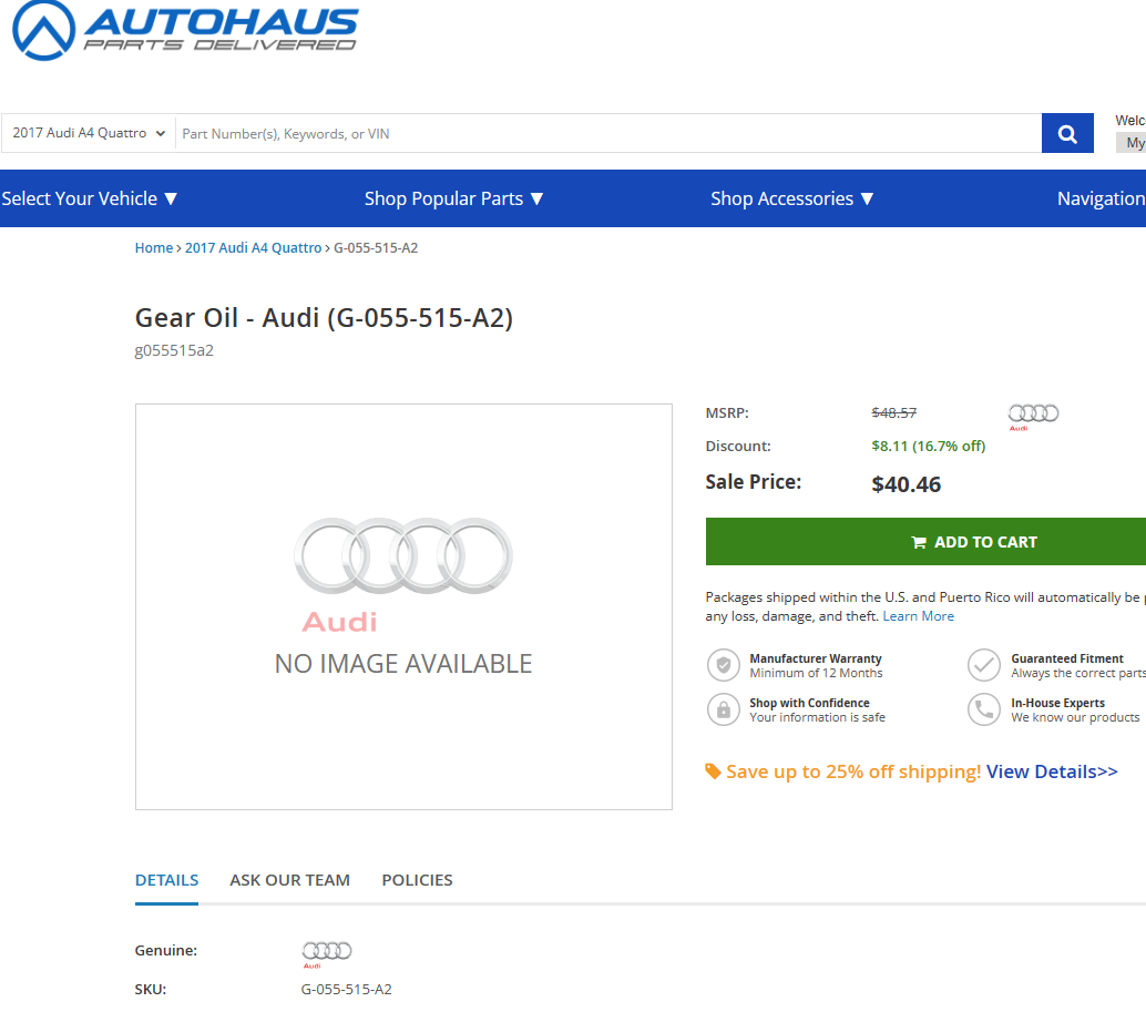 Ultra service - AudiWorld Forums