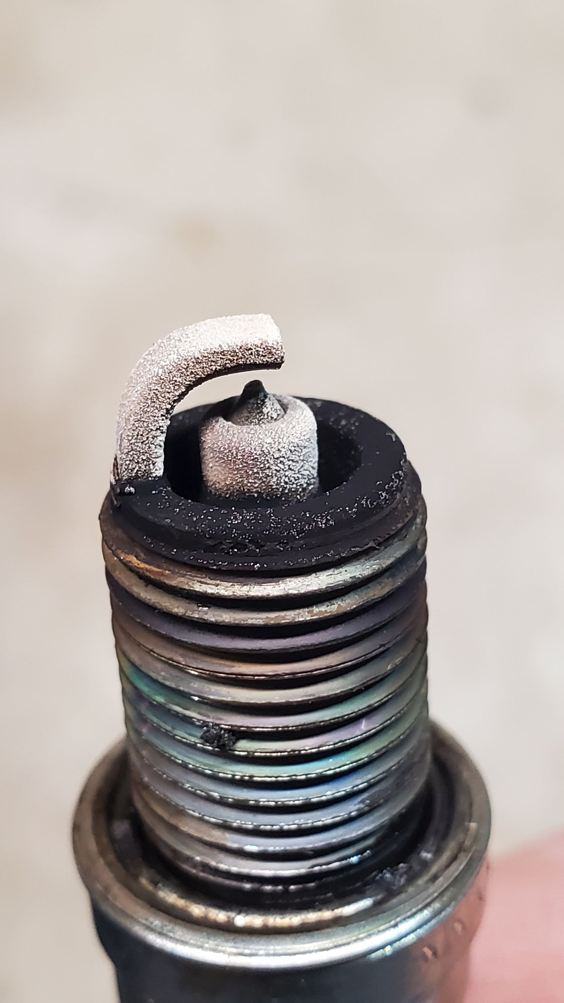 Spark plug replacement, is this normal wear? - AudiWorld Forums