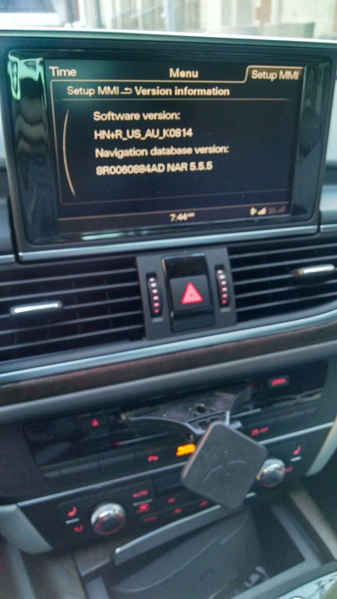 do i have latest mmi and map from this pic? - AudiWorld Forums