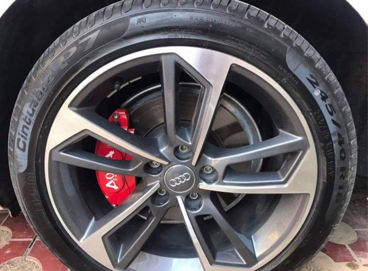 Aluminum brake caliper covers set of 4 brand new - AudiWorld Forums