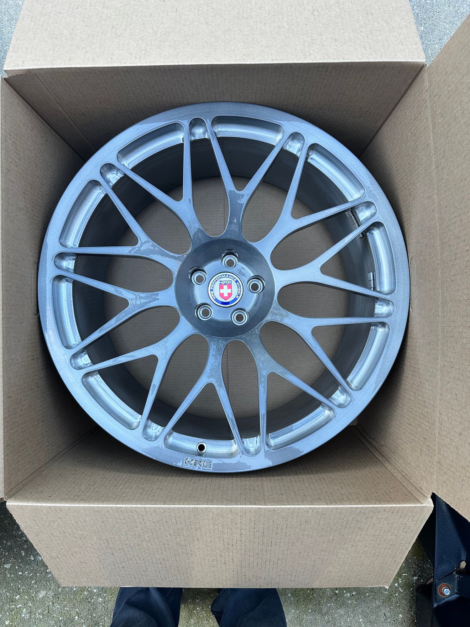 Audi SQ8 HRE 300M 22x10.5 ET10 Brushed Dark Clear Wheels - AudiWorld Forums