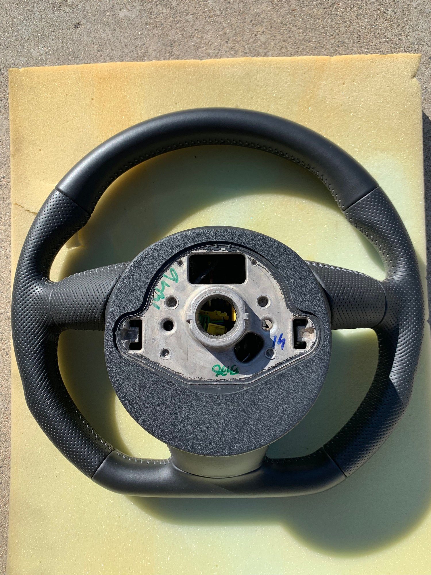 Audi S-Line Flat Bottom Steering Wheel (OEM) - AudiWorld Forums