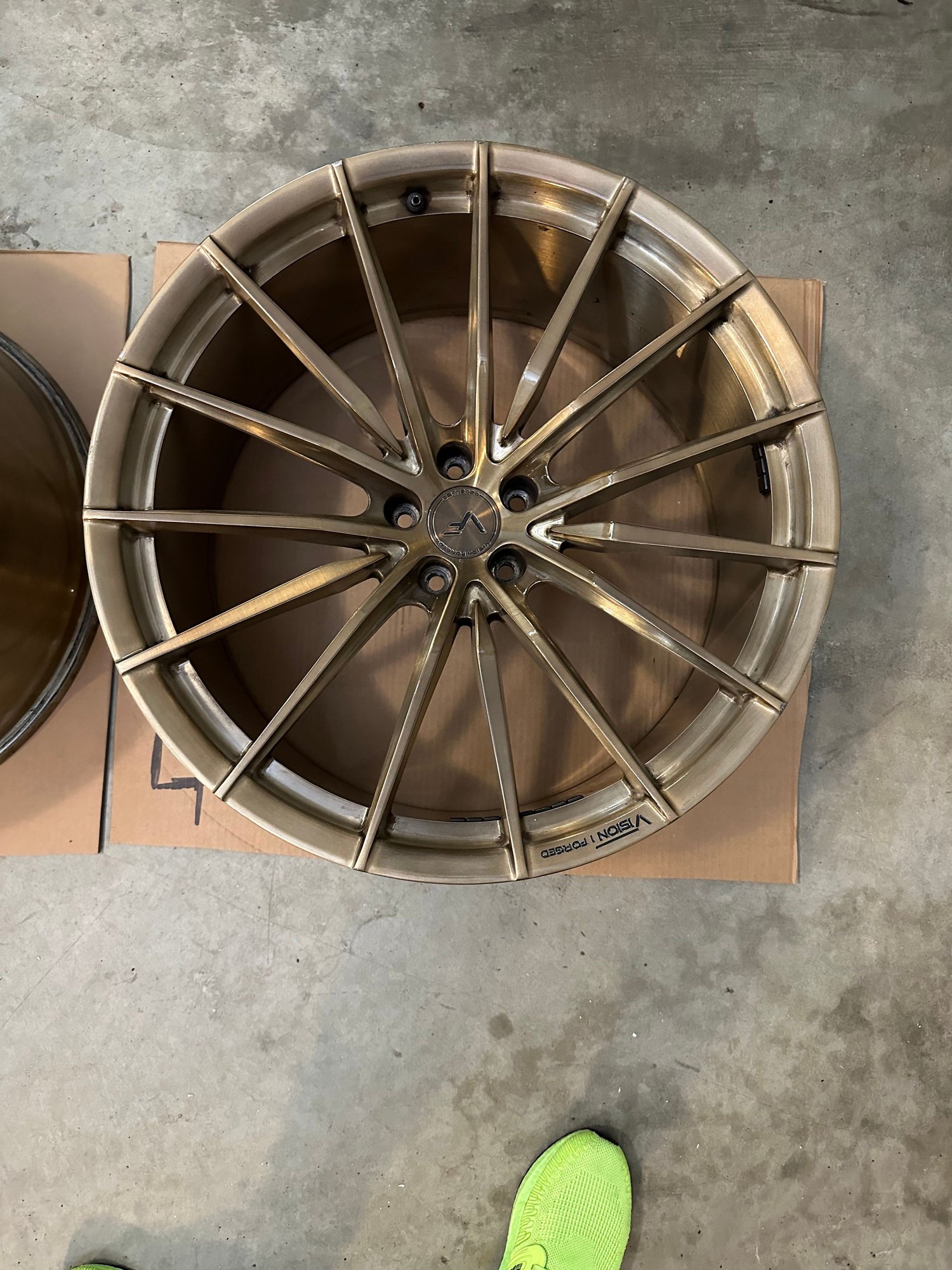 Vision Forged Bespoke Brushed Bronze Wheels - AudiWorld Forums