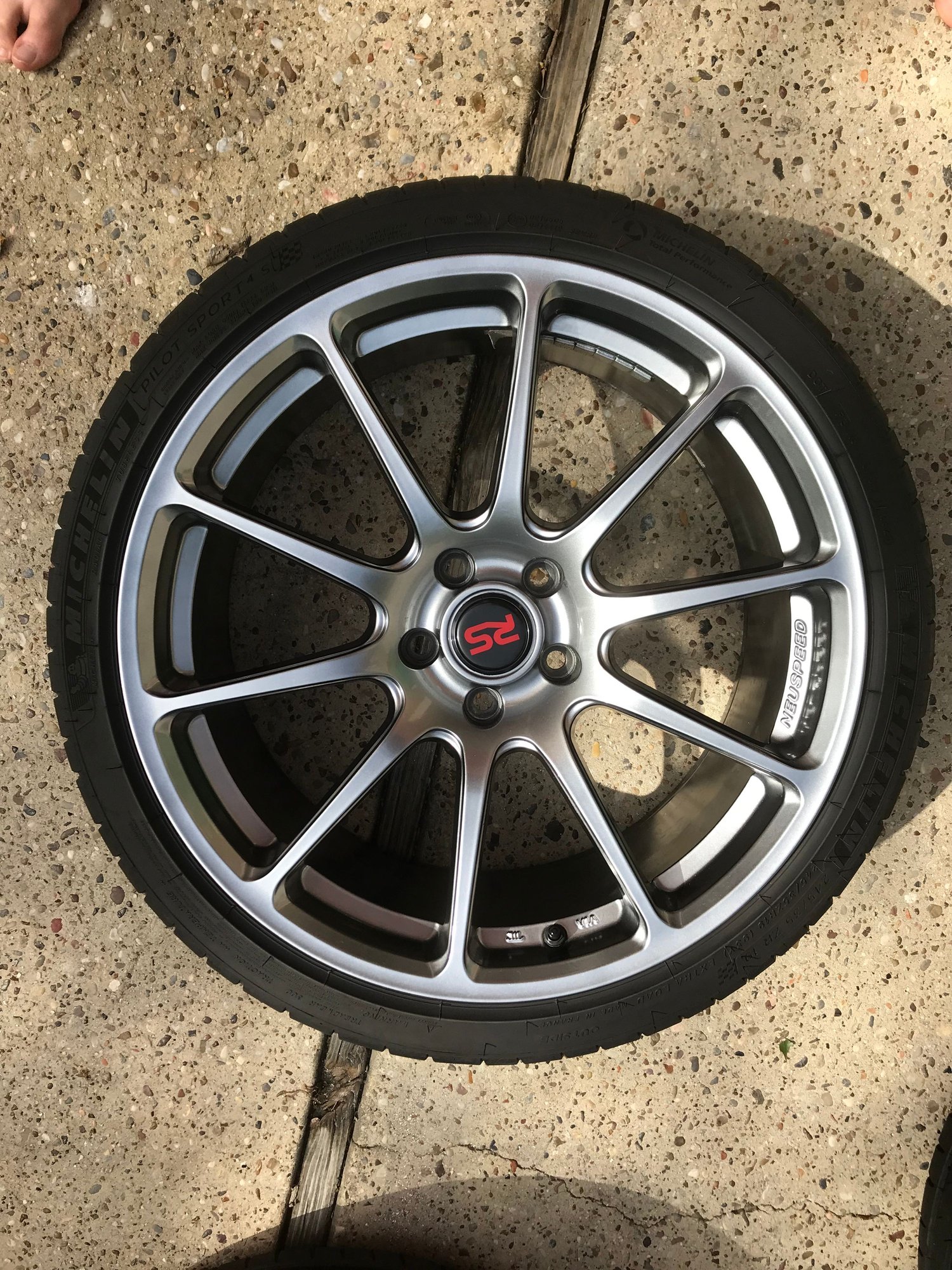 19” Newspeed RSe102 with Michelin Pilot Sport 4s Set of 4 - AudiWorld ...