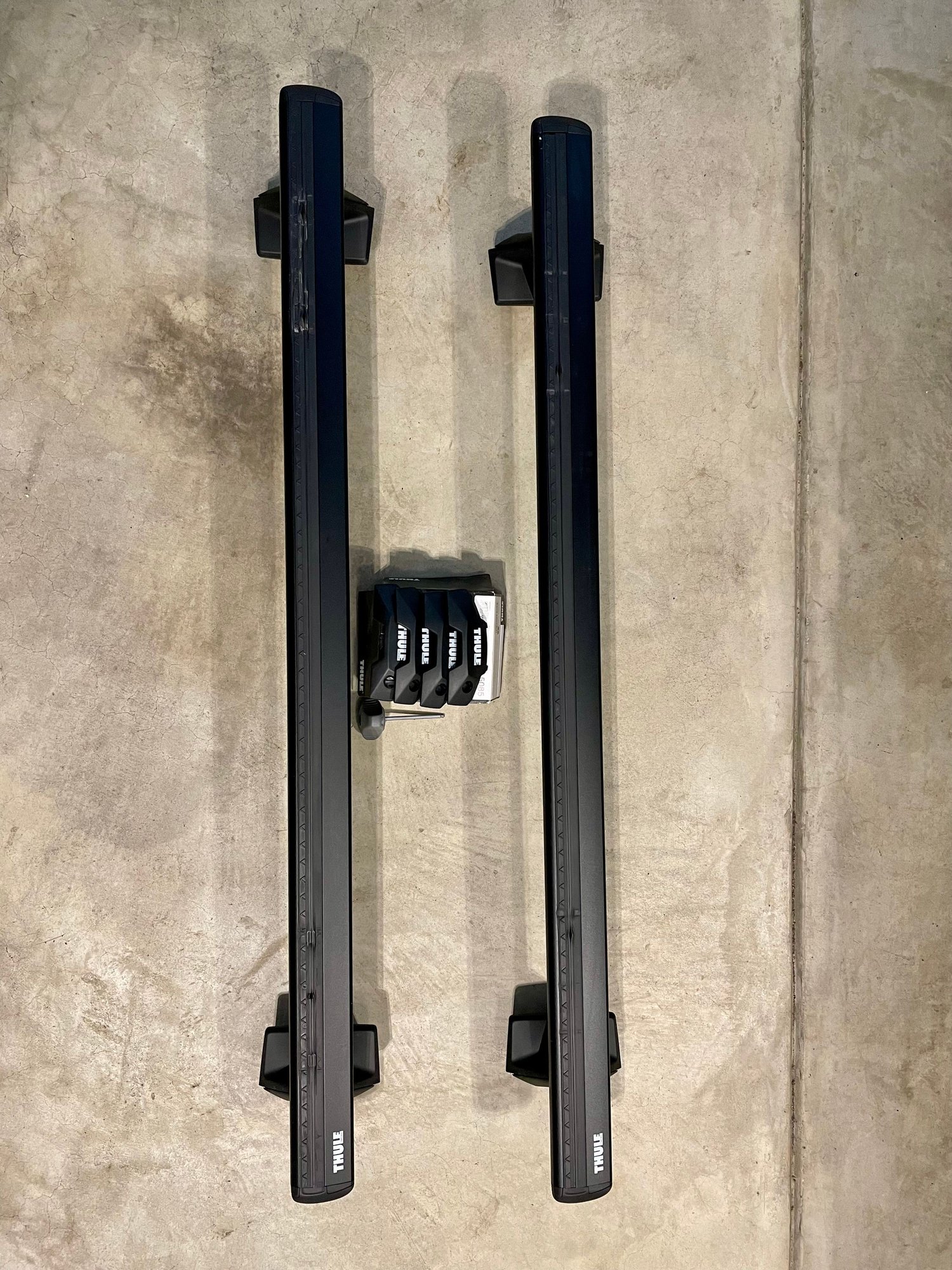 Thule Roof Rack w/fit kit and Aero Load Bars for Audi A3 8P - AudiWorld ...