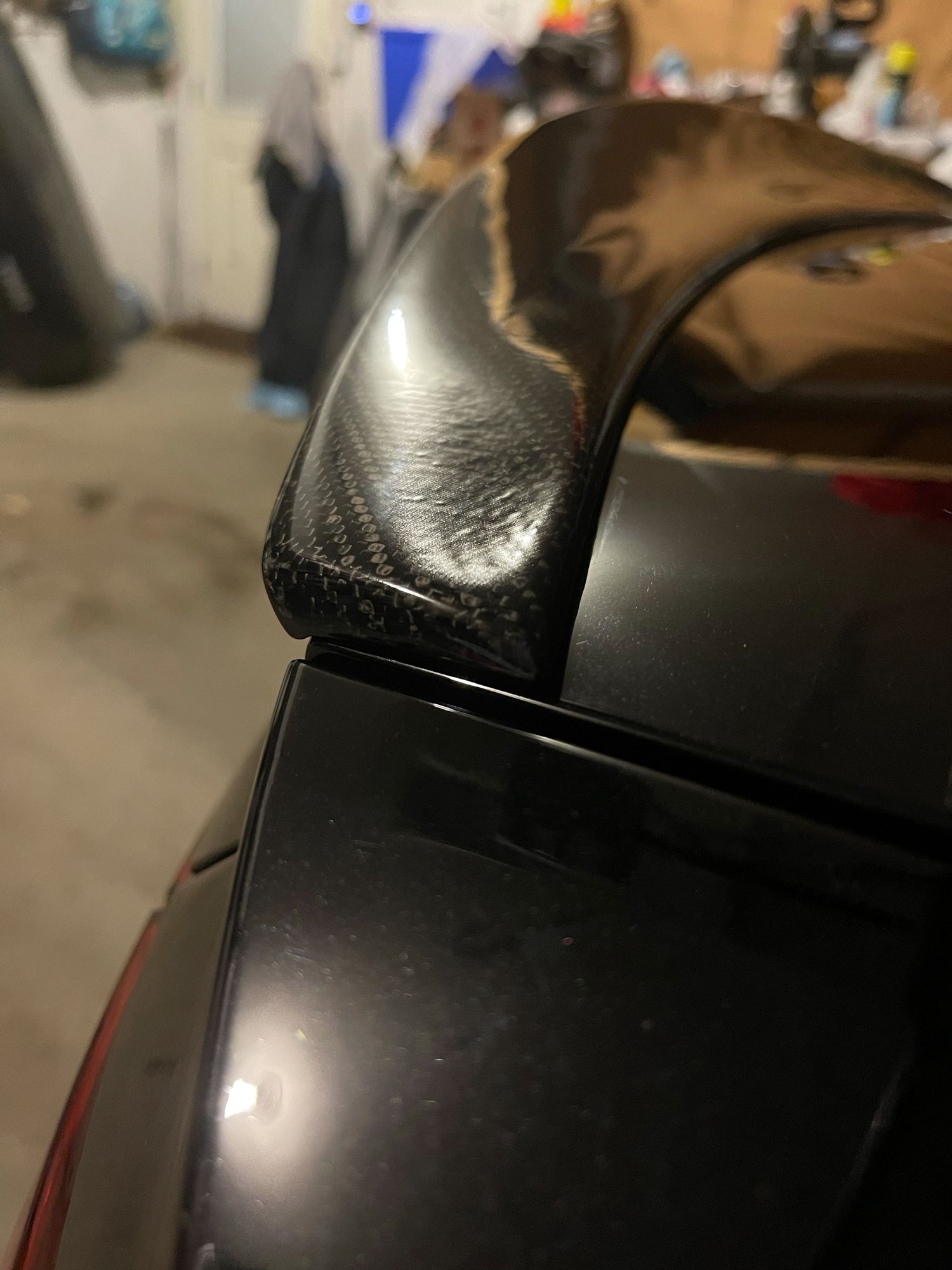 Carbon Imports spoiler defect..?? - AudiWorld Forums