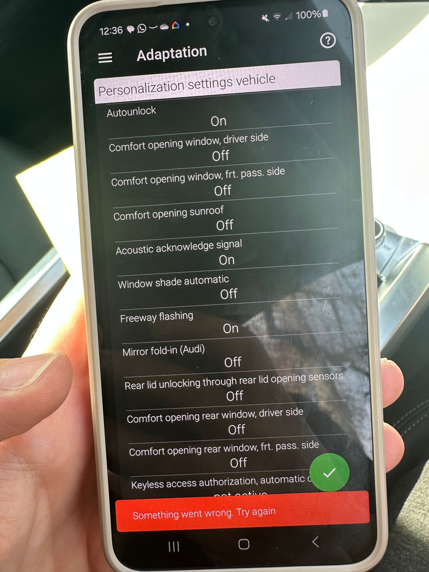 Disabling trunk open/close via OBDeleven + other features - Page 2 - AudiWorld Forums
