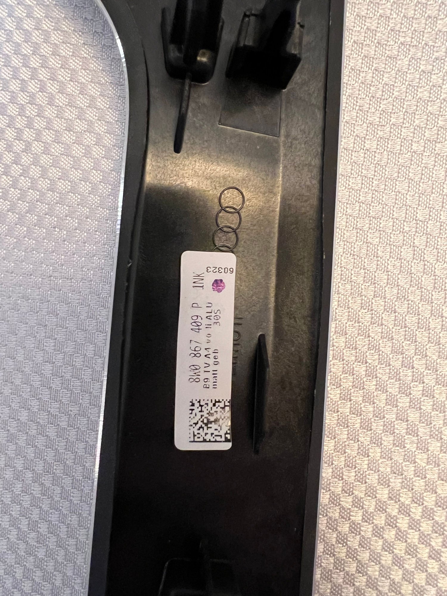 New 2023 (B9) A5/S5 Sportback brushed aluminum inlays interior trim - AudiWorld Forums