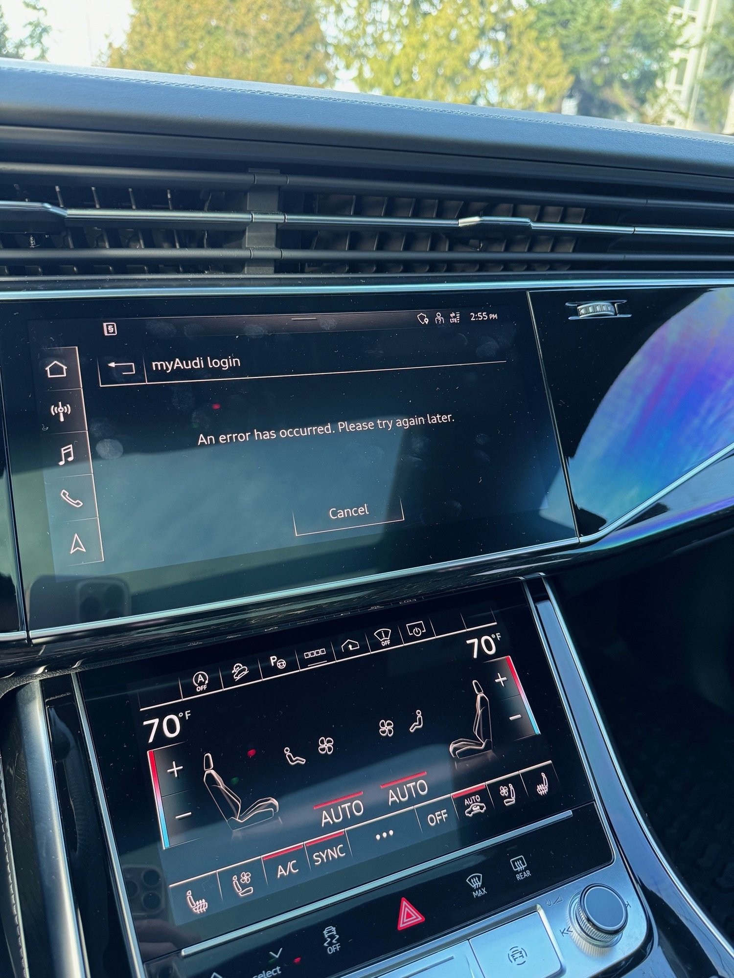 MyAudi MMI Login Error - AudiWorld Forums
