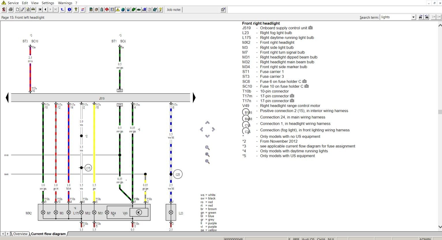 2013 Q5 HEAD LIGHT PIN DIAGRAM - AudiWorld Forums