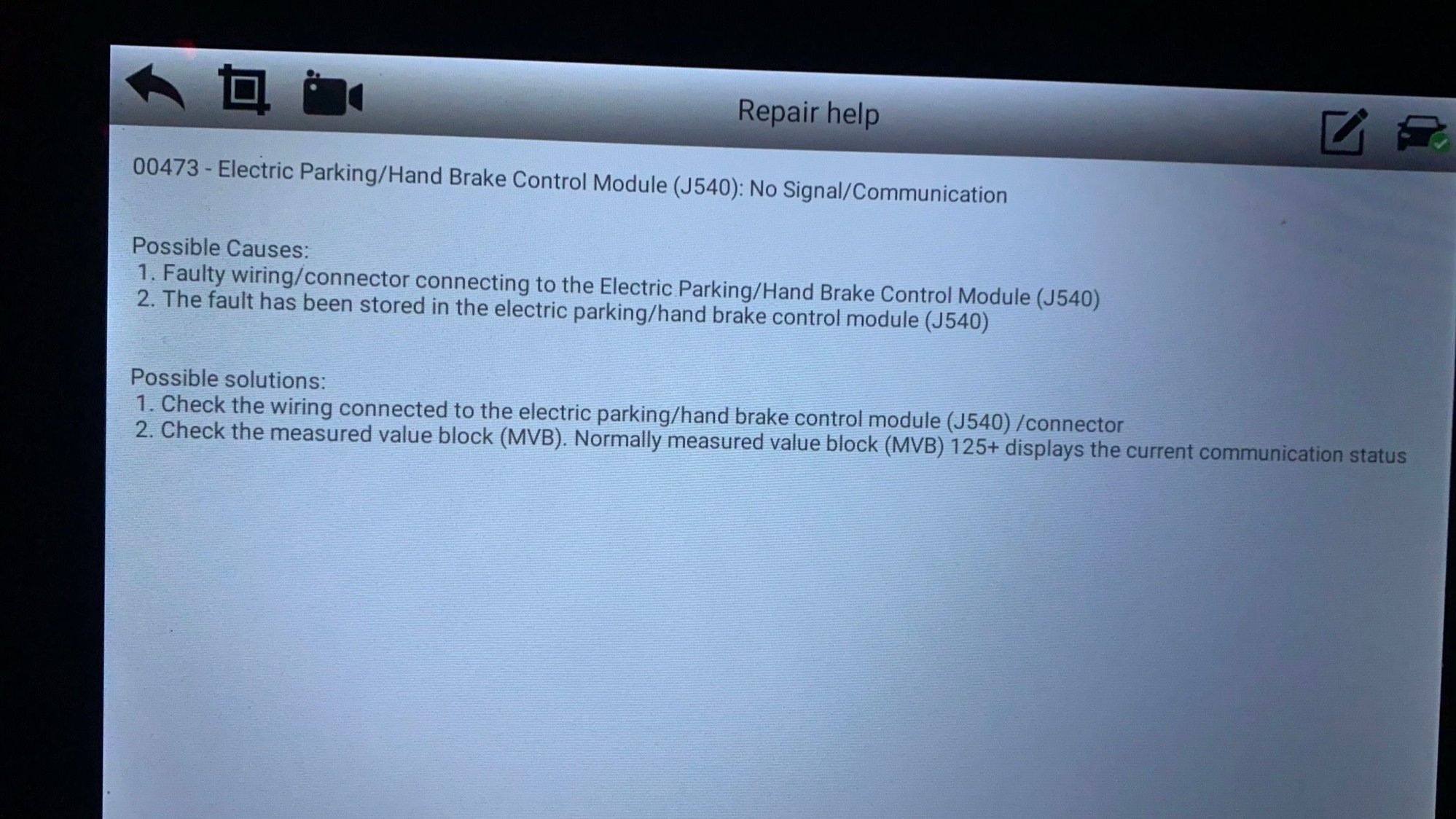 A5 8T3 - *Park Brake Malfunction J540* - Help? - AudiWorld Forums