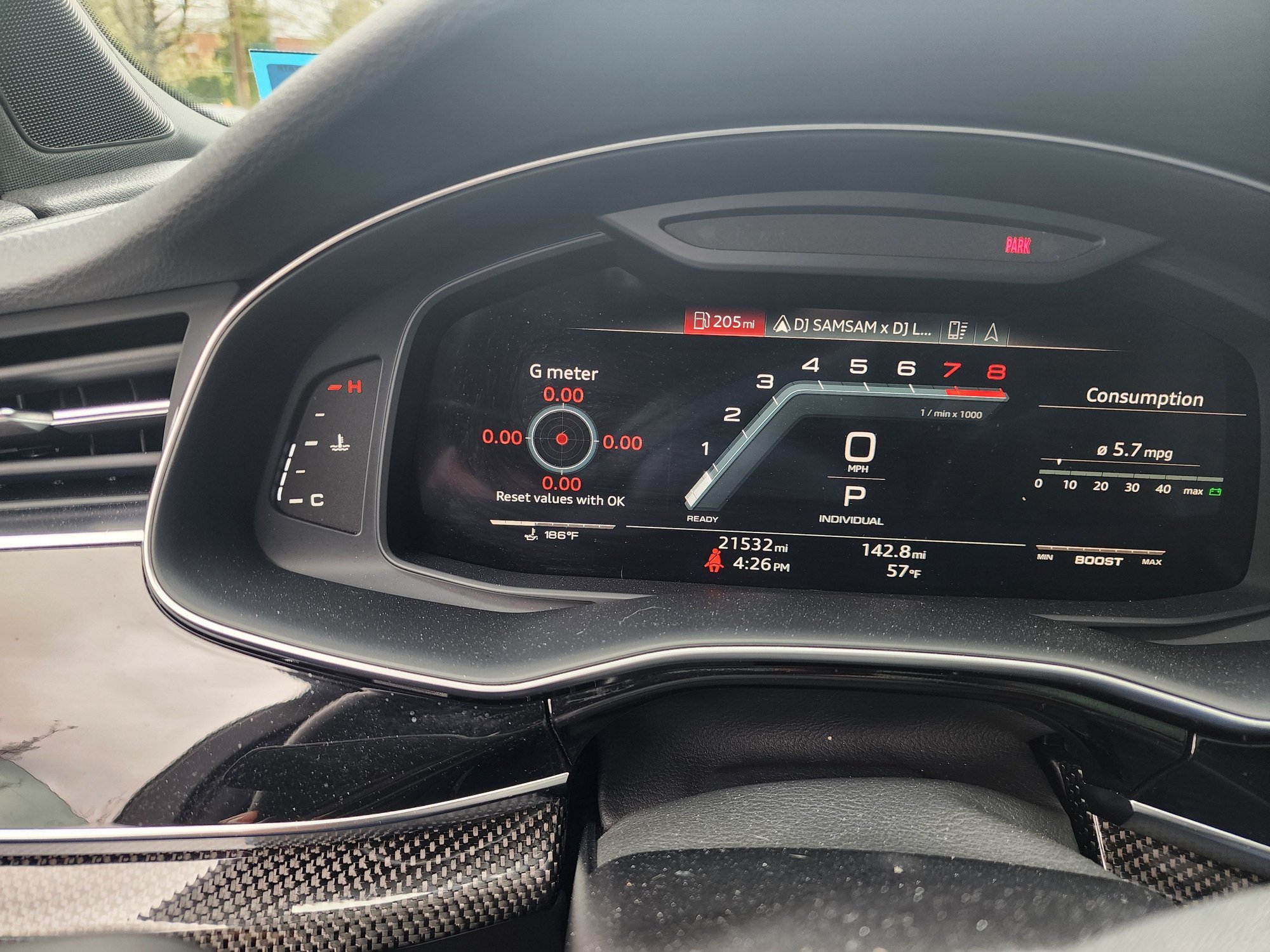 SQ7 Round center tach - AudiWorld Forums