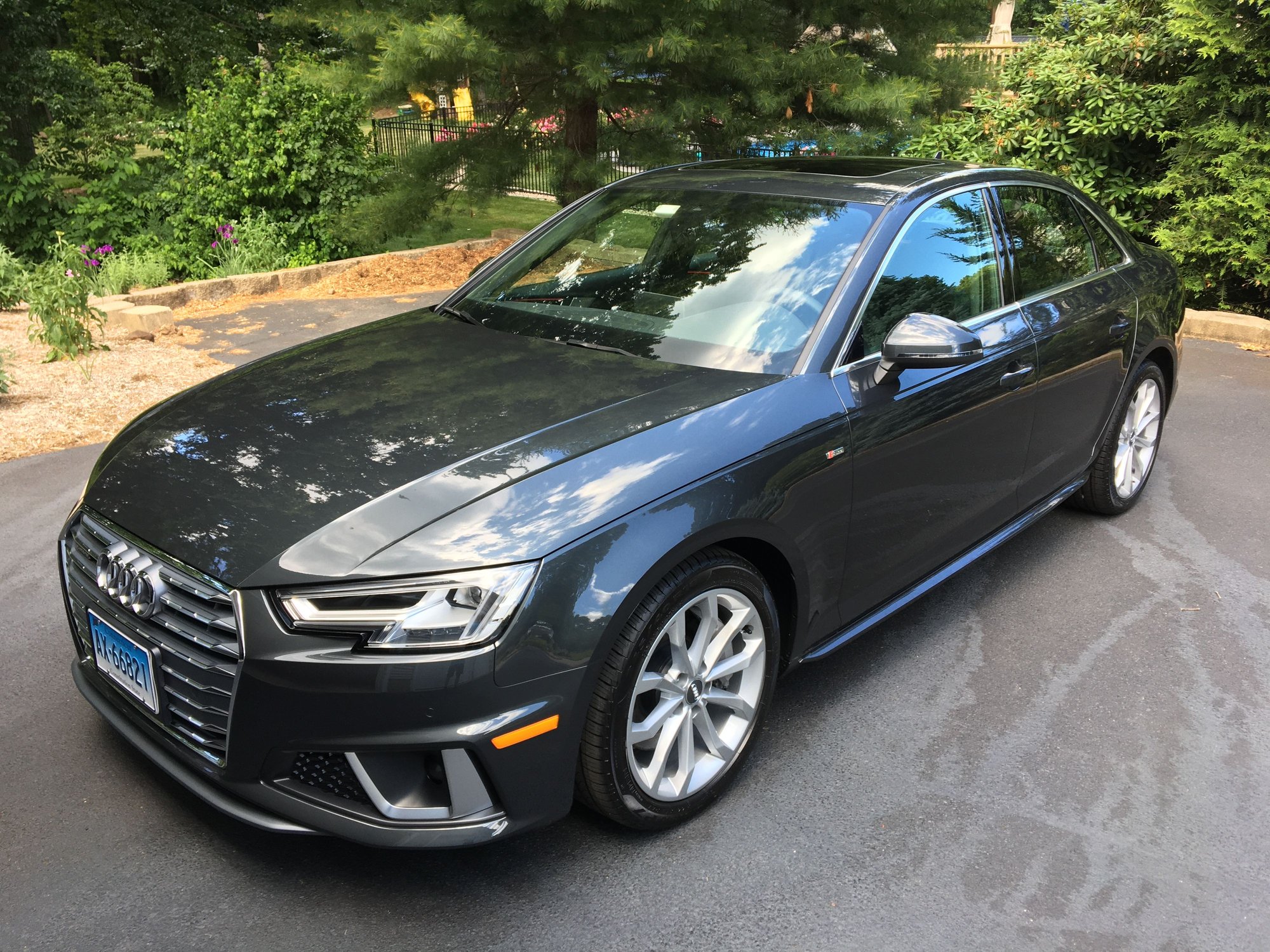Blue 2018 is gone, Manhattan Grey is now in the Garage - AudiWorld Forums