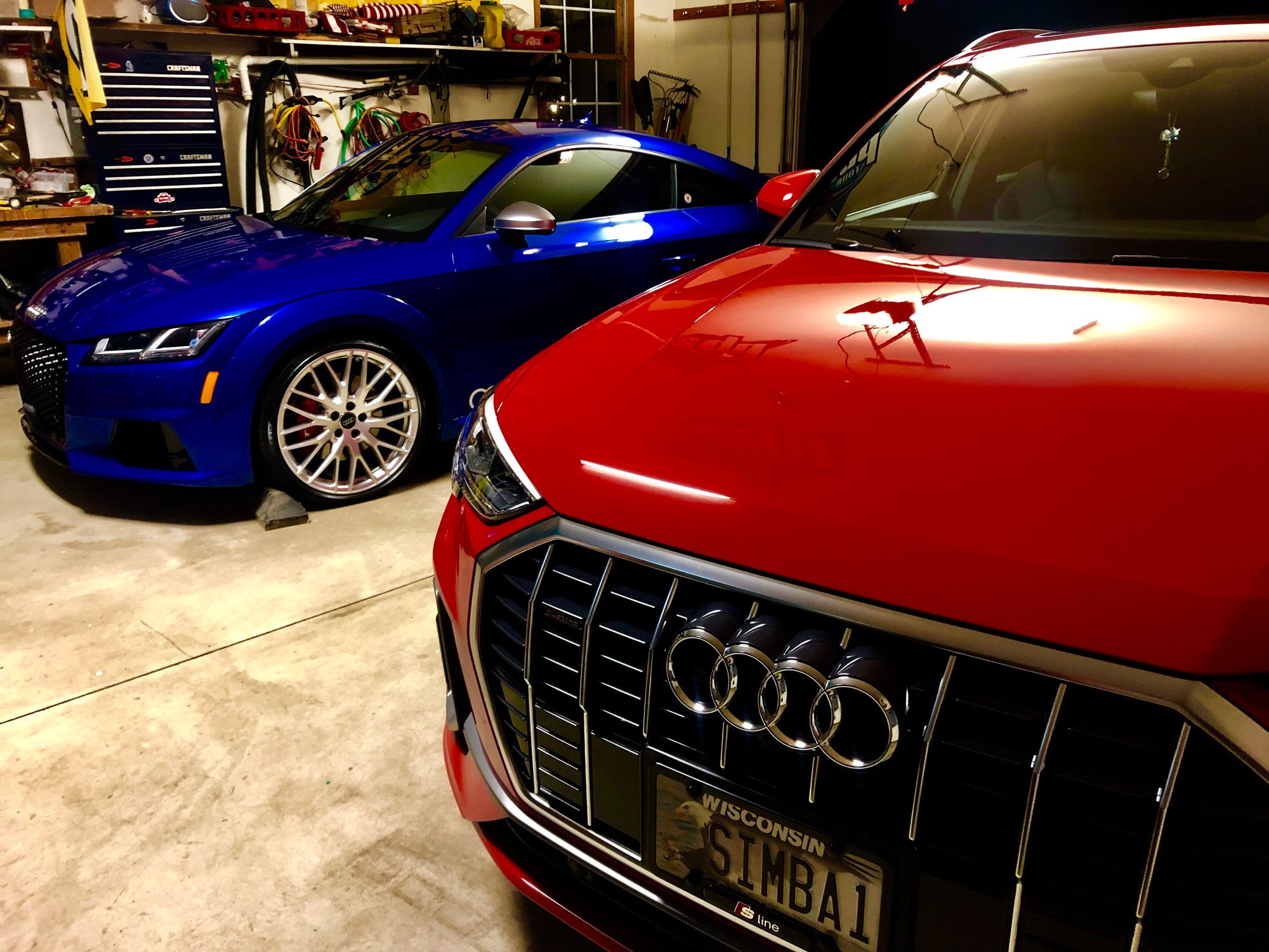 Two peas in a pod. 2016 TTS & 2019 Q3 - AudiWorld Forums