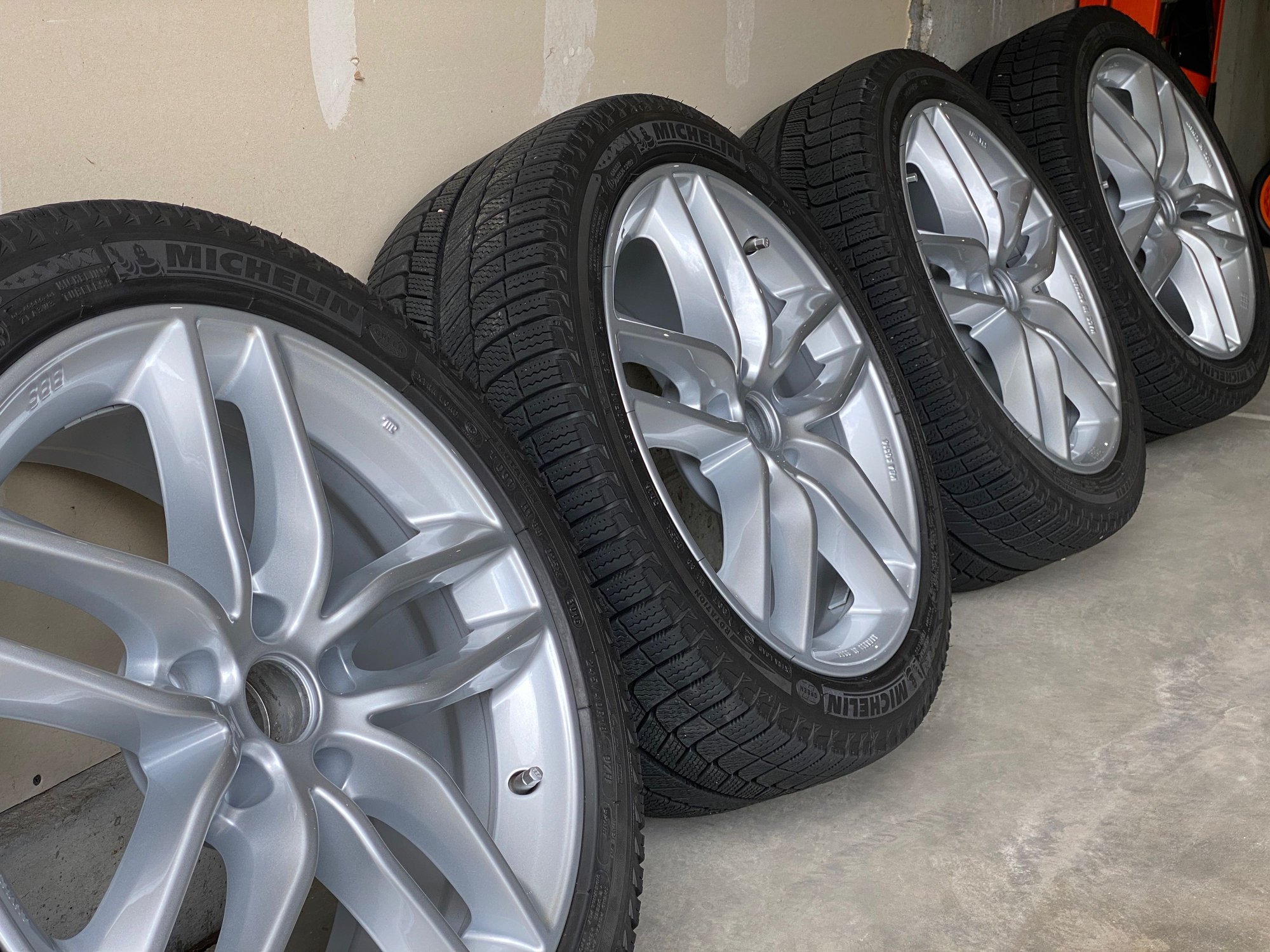 BBS SX 18x8 Wheels with Michelin X-Ice 245/40R-18 from B9 S4 - AudiWorld Forums