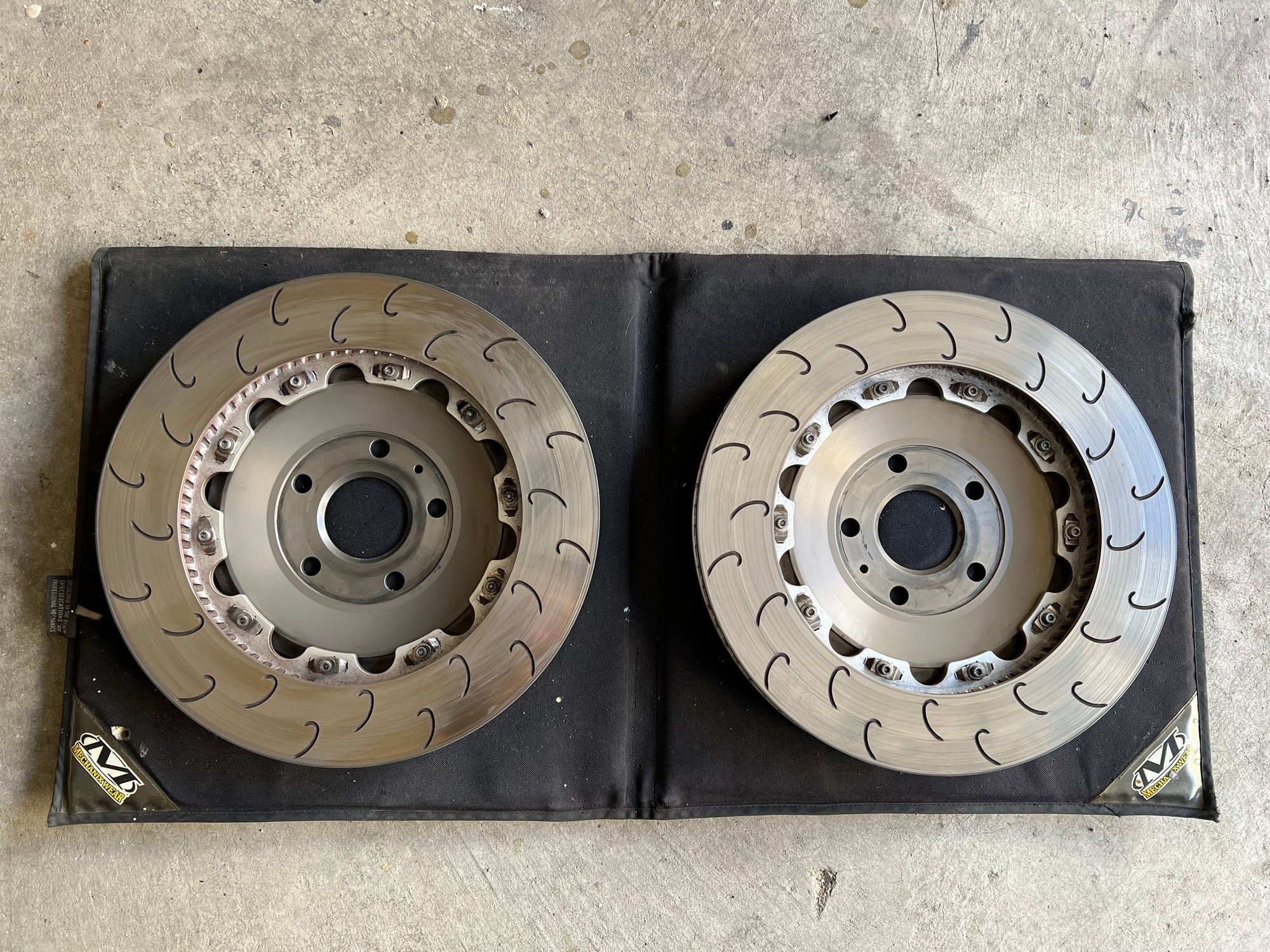 034 Motorsport 2-Piece Floating Front Brake Rotor Upgrade Kit For Audi 8S TTRS $750 - AudiWorld ...