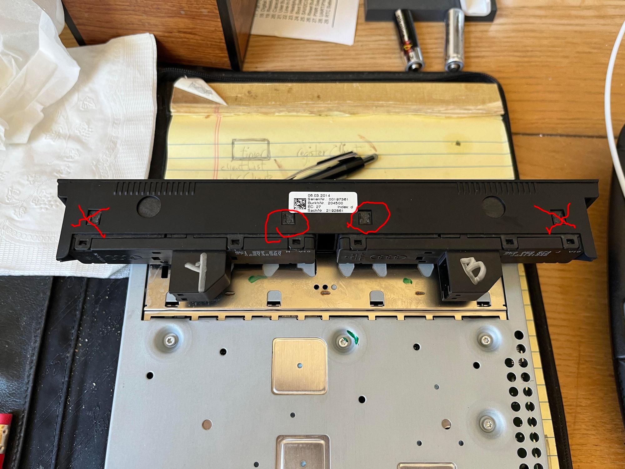 MMI module failed... - AudiWorld Forums