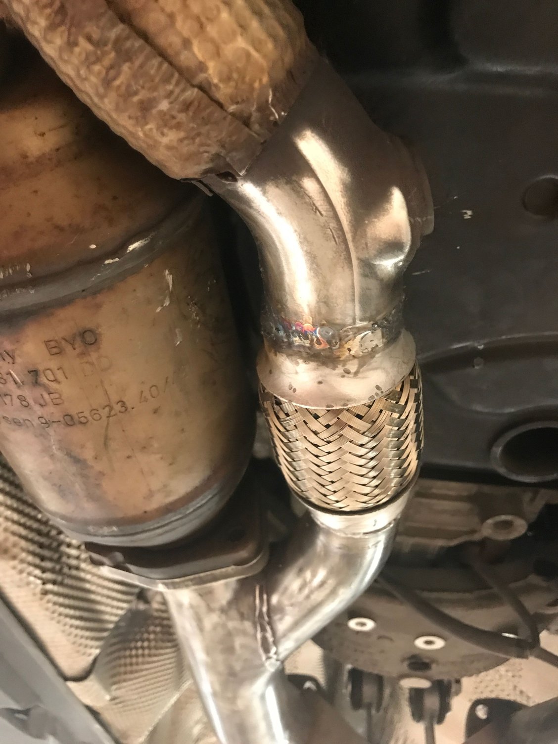 A8 D3 (2007) Flex Pipe Replacement - AudiWorld Forums