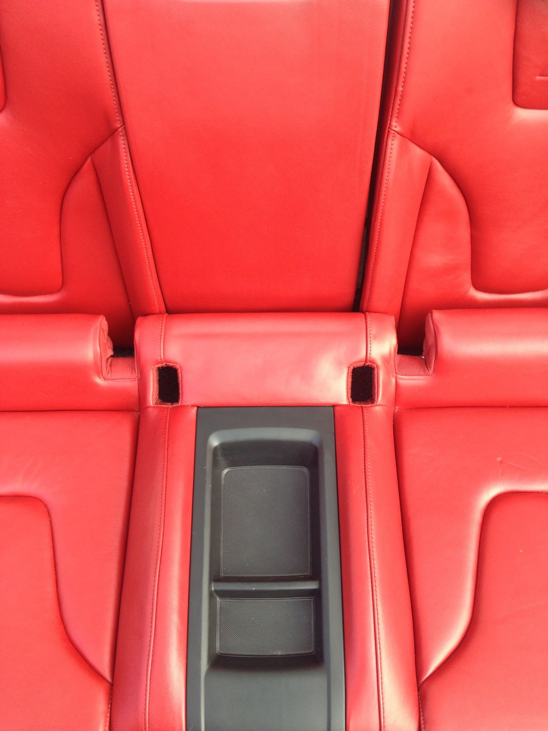 Audi A5 2009 Audi S5 Heated Premium Leather Red Sport Seats (Front and Rear Complete Set ...